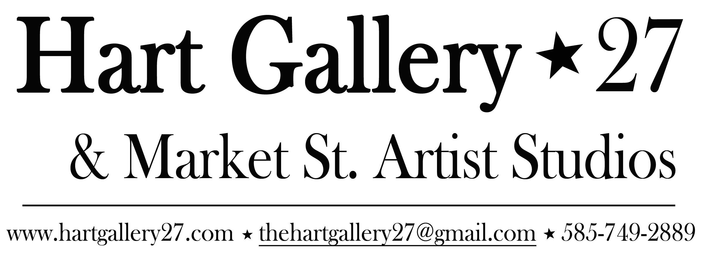 Art Gallery on the Erie Canal | Hart Gallery 27 and studios